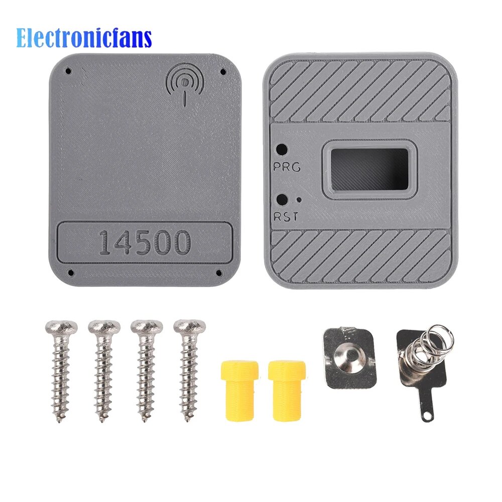Корпус для платы WiFi LoRa 32 V4 diymore Серый, Grey