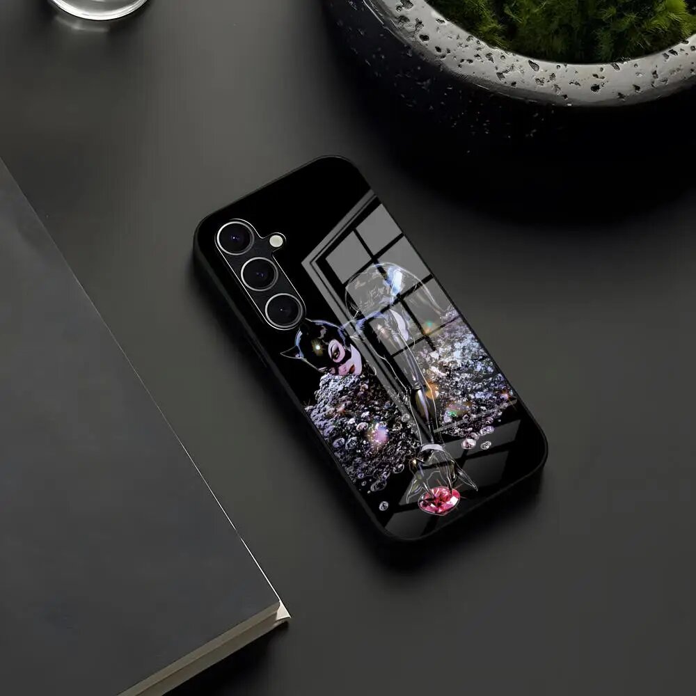Сексуальный чехол для телефона C-CatwoManS Black Cat для Samsung S26 Черный, Black7, Galaxy S26 Plus