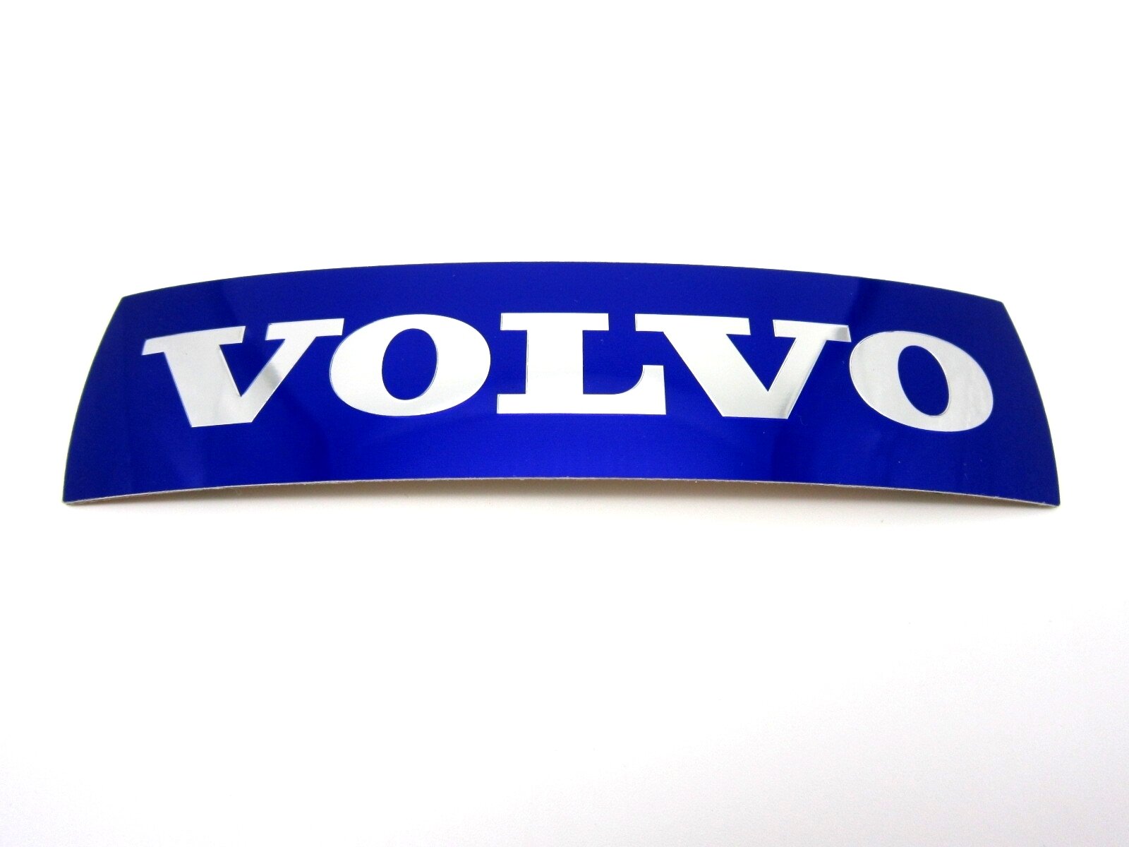 Наклейка VOLVO на эмблему решетки радиатора S60 S80 XC70 XC90 / 116х28 мм