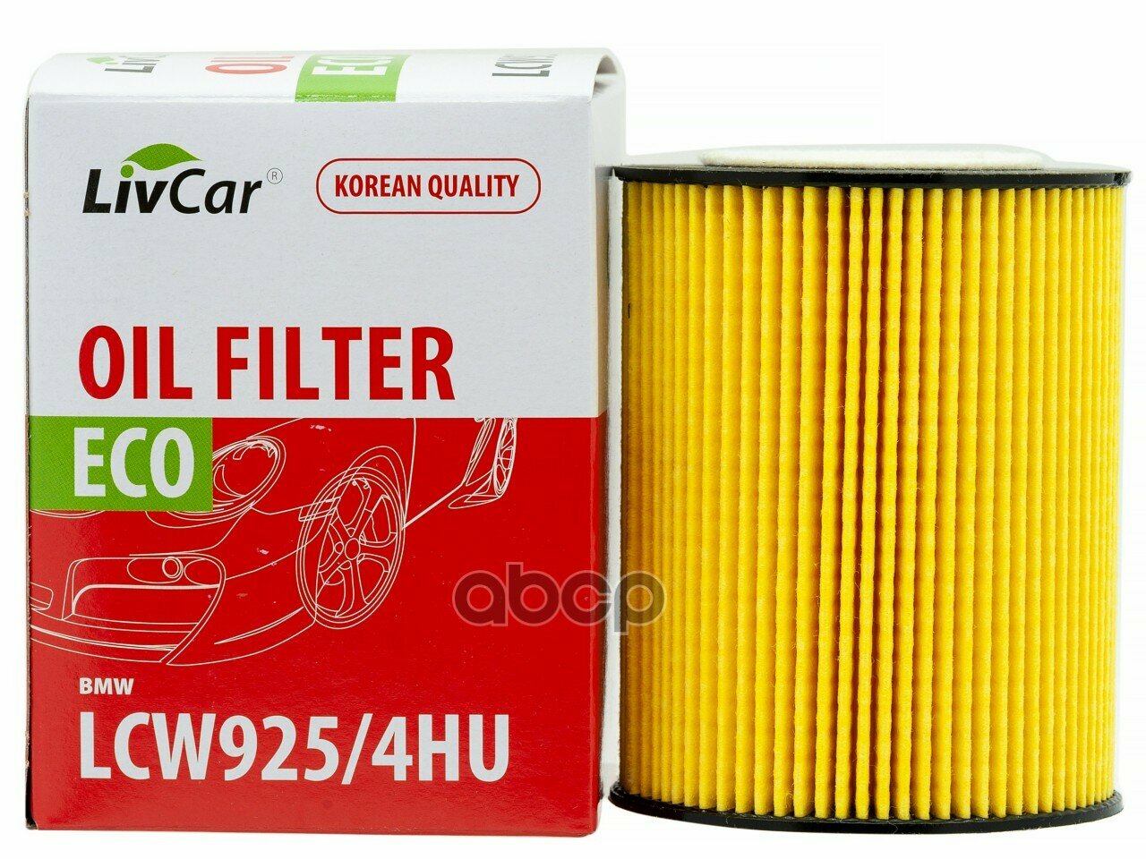 Фильтр масляный LivCar OIL FILTER  LCW92/4HU BMW LivCar арт. LCW9254HU