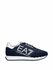 Кроссовки EA7 EMPORIO ARMANI Logo-print panelled sneakers, размер 10, blue