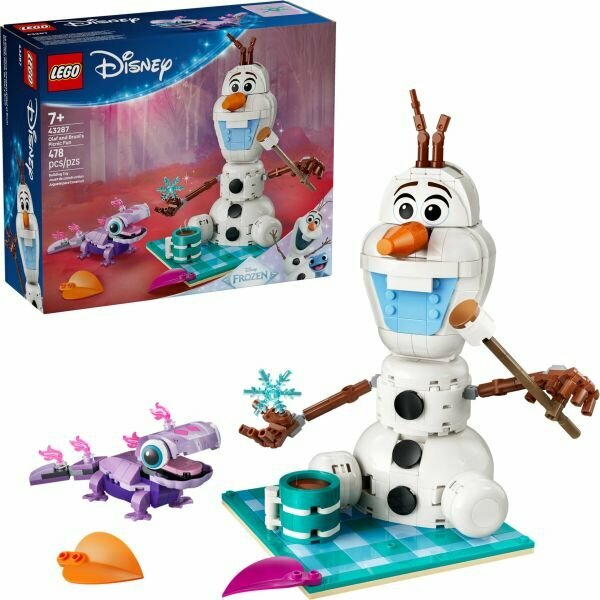 Lego 43287 Disney Олаф и Бруни на пикнике