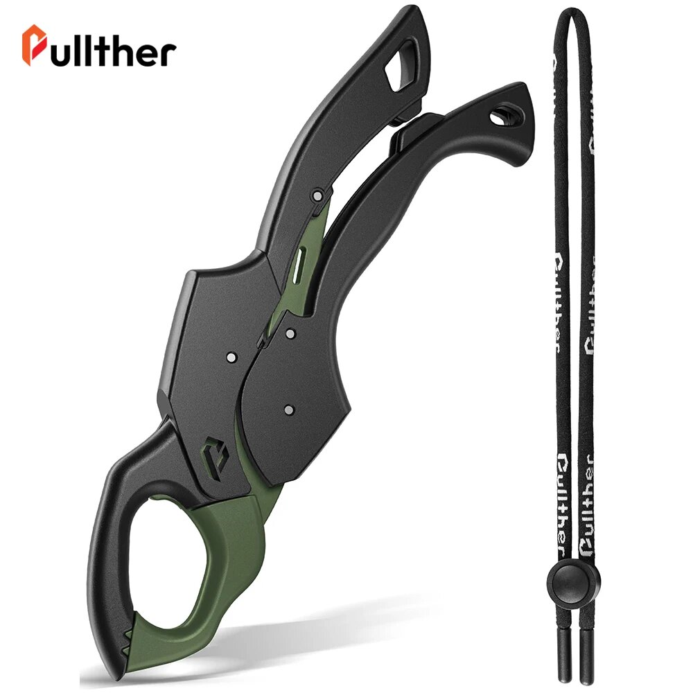 Профессиональный рыболовный захват из стеклопластика Green-Lanyard