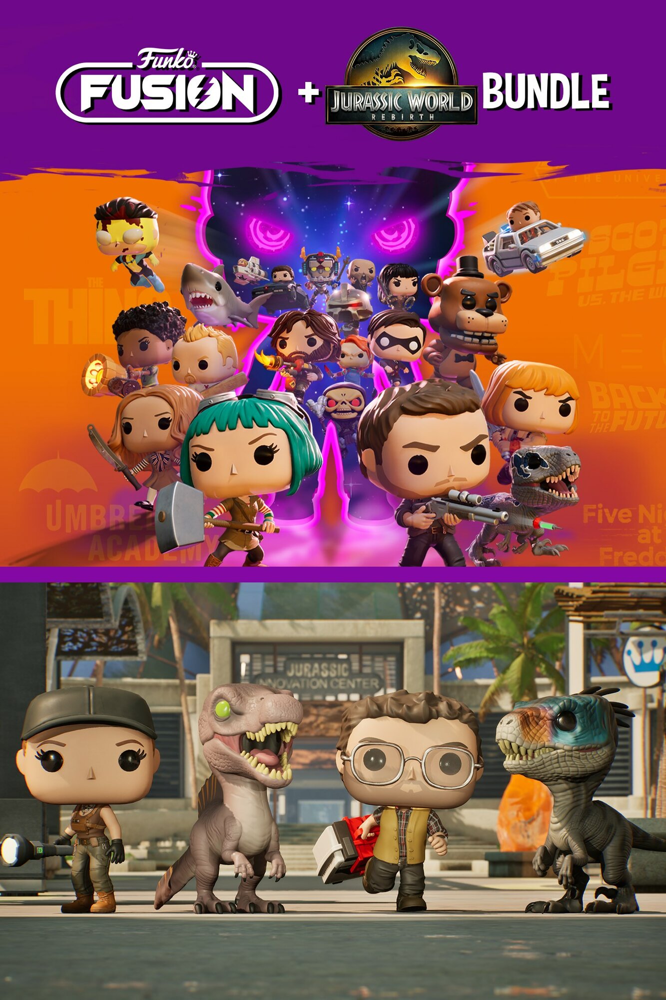 Игра Funko Fusion and Jurassic World Rebirth DLC — Xbox Series X|S — Цифровая версия