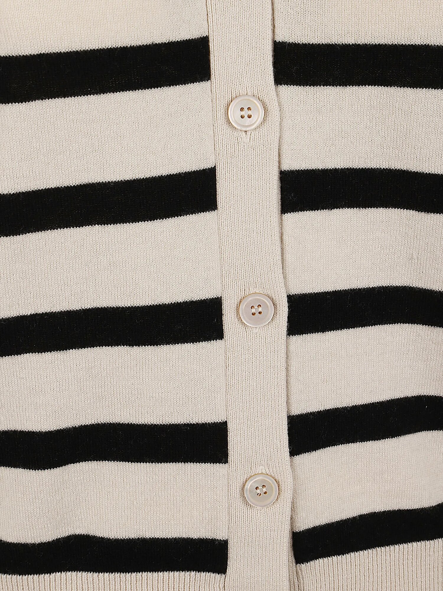 Кардиган Max Mara Striped V-neck cardigan, размер M, разноцветный — фото 1