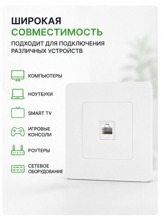 Розетка RJ-45 — фото 1