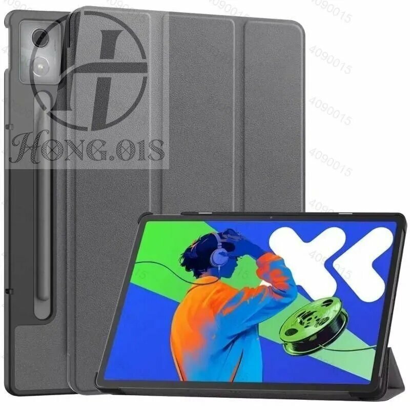 Чехол для Lenovo Xiaoxin Pad Pro 12.7 дюймов 2025 складывающийся стенд смарт магнитные таблетки крышки TB375FC/TB373FU 12.7" корпуса планшетов