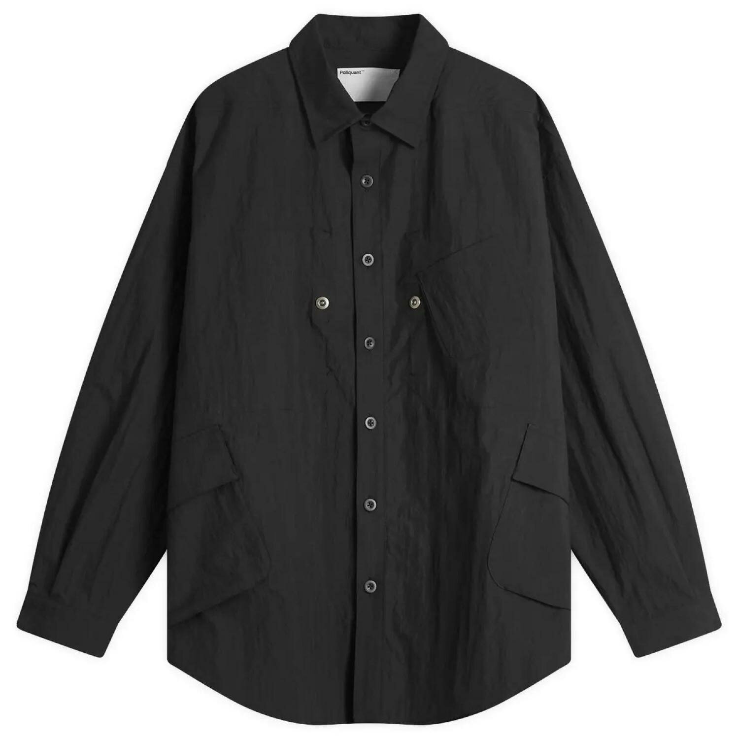 Рубашка Куртка Городская Poliquant The In-Outside Pockets Oversized Cpo Shirt Jacket