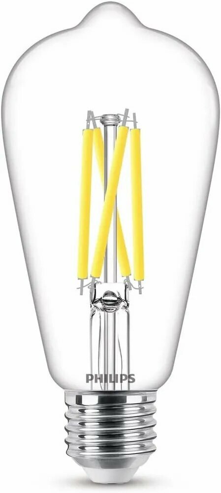 Philips Лампочка, Цоколь: E27, 60 Вт, Светодиодная, 1 шт.