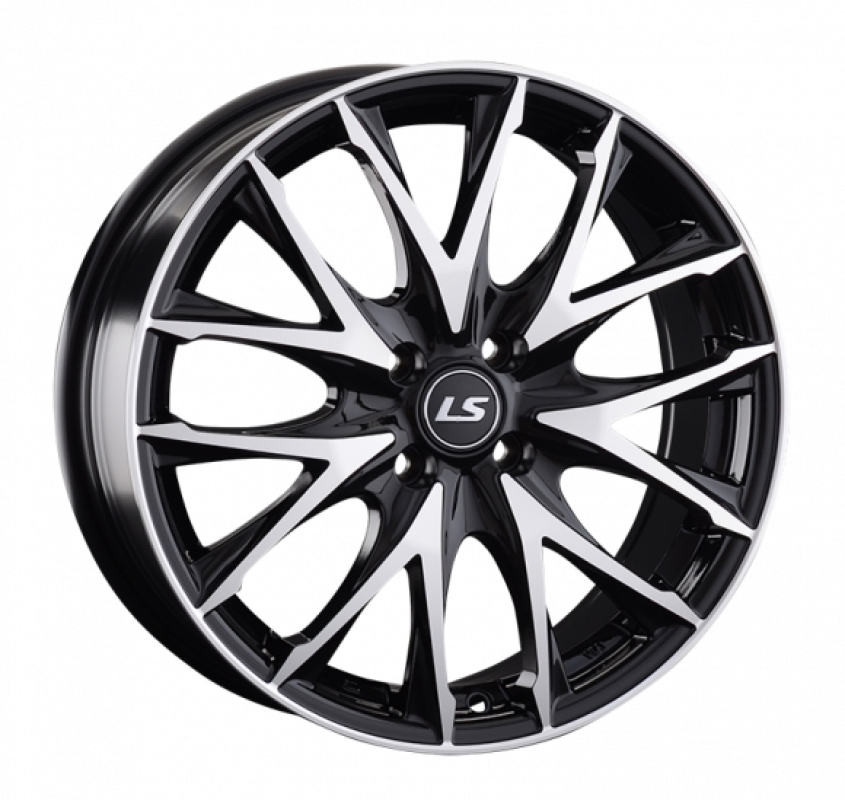 Диск колесный LS Wheels 916 6,5x17 4x100 Dia60.1 ET41 цвет BKF (черный)