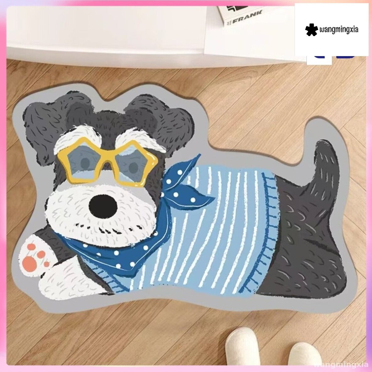 Премиальный нескользящий коврик FRAINK Cute Pet Paradise из 5 моделей