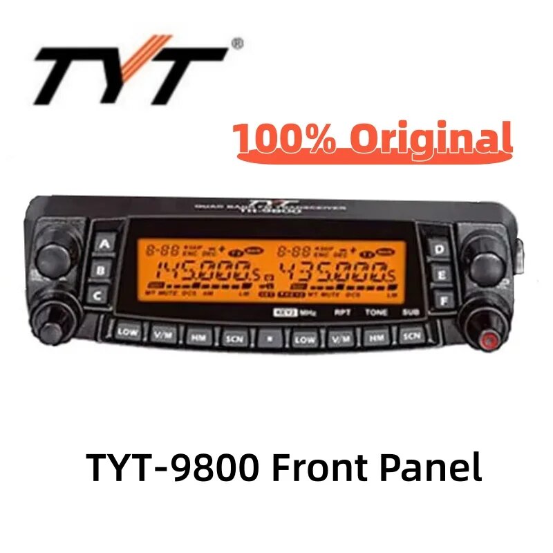 Замена передней панели TYT TH-9800