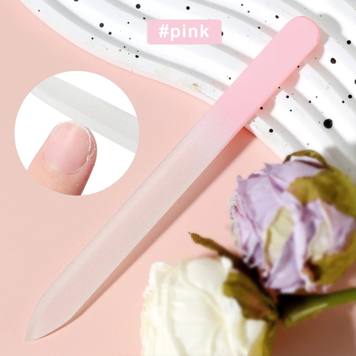 Limegirl стеклянная пилка для ногтей MJ326-1
