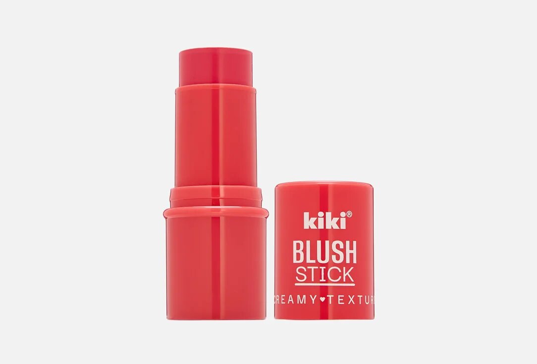 KIKI Blush stick Кремовые румяна для лица в стике 6.3 г 904, Ярко-розовый