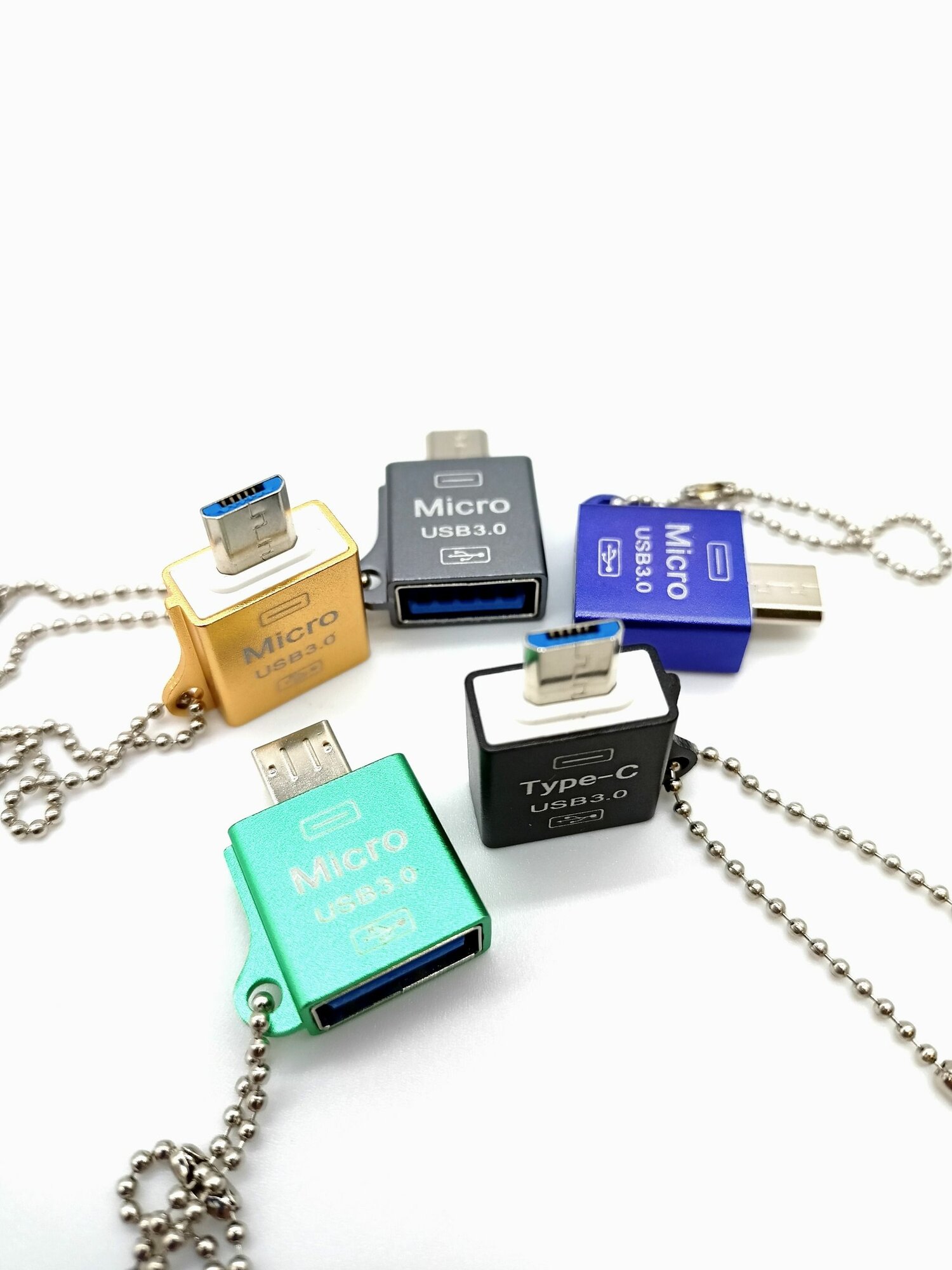 OTG Адаптер USB-MicroSD — фото 1