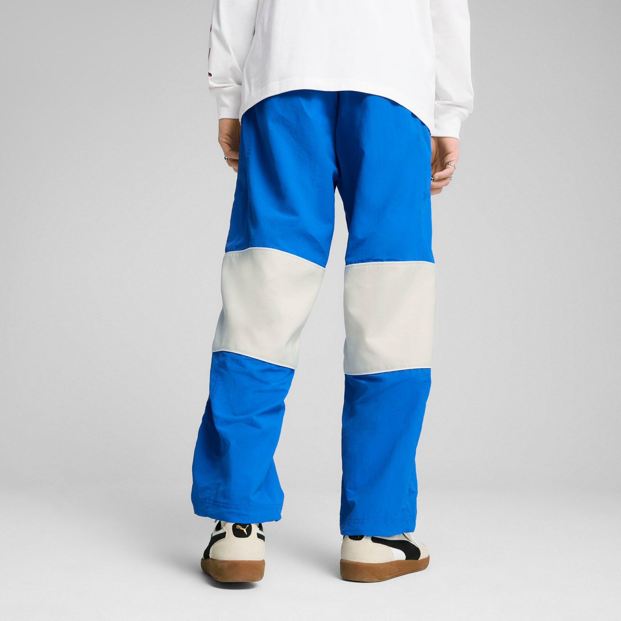 Брюки PUMA SDS Relaxed Track Pants, размер XS, синий — фото 1