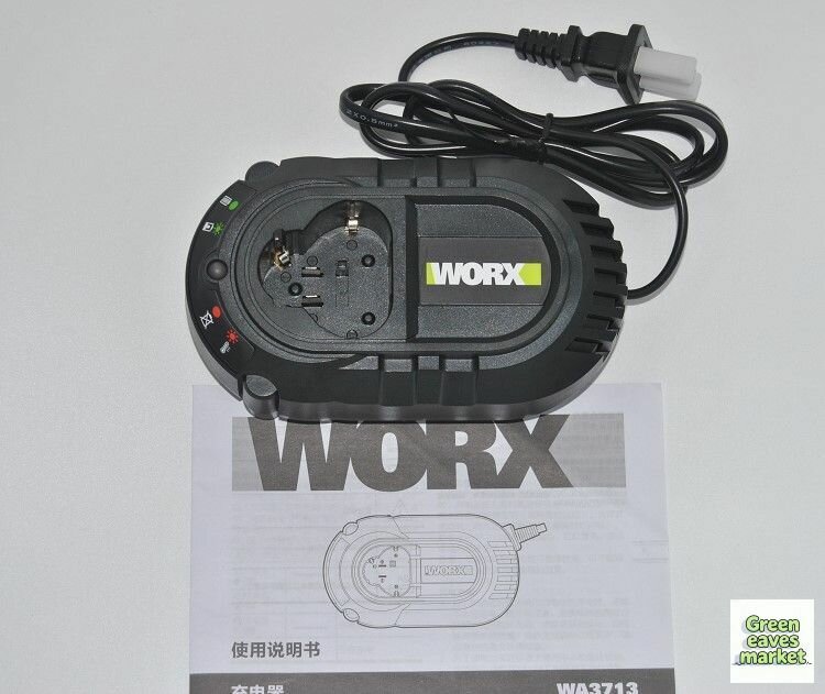WORX 12v 2.0a Аккумулятор wa3506 wa3713 Зарядное устройство wu130 wu132 wu129