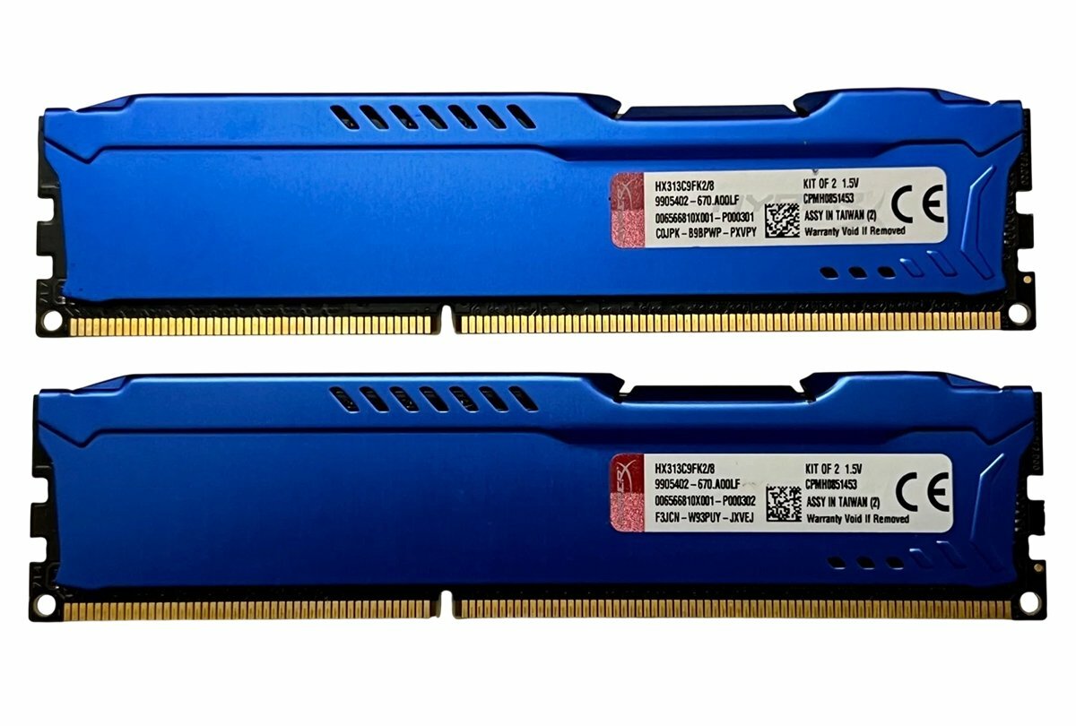 Оперативная память Kingston DDRIII 8Gb HX313C9FK2/8
