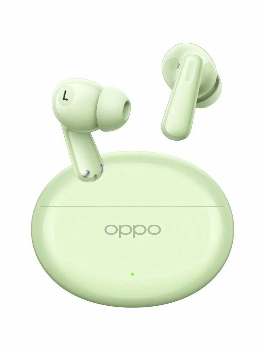Беспроводные наушники Oppo Enco Air 4 для телефона, зеленые