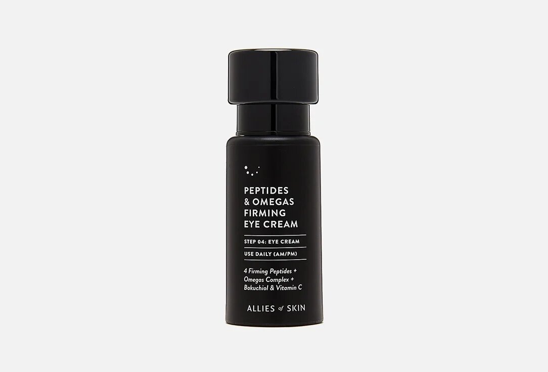 Allies of Skin Peptides & Omegas Firming Укрепляющий крем для кожи вокруг глаз 15мл