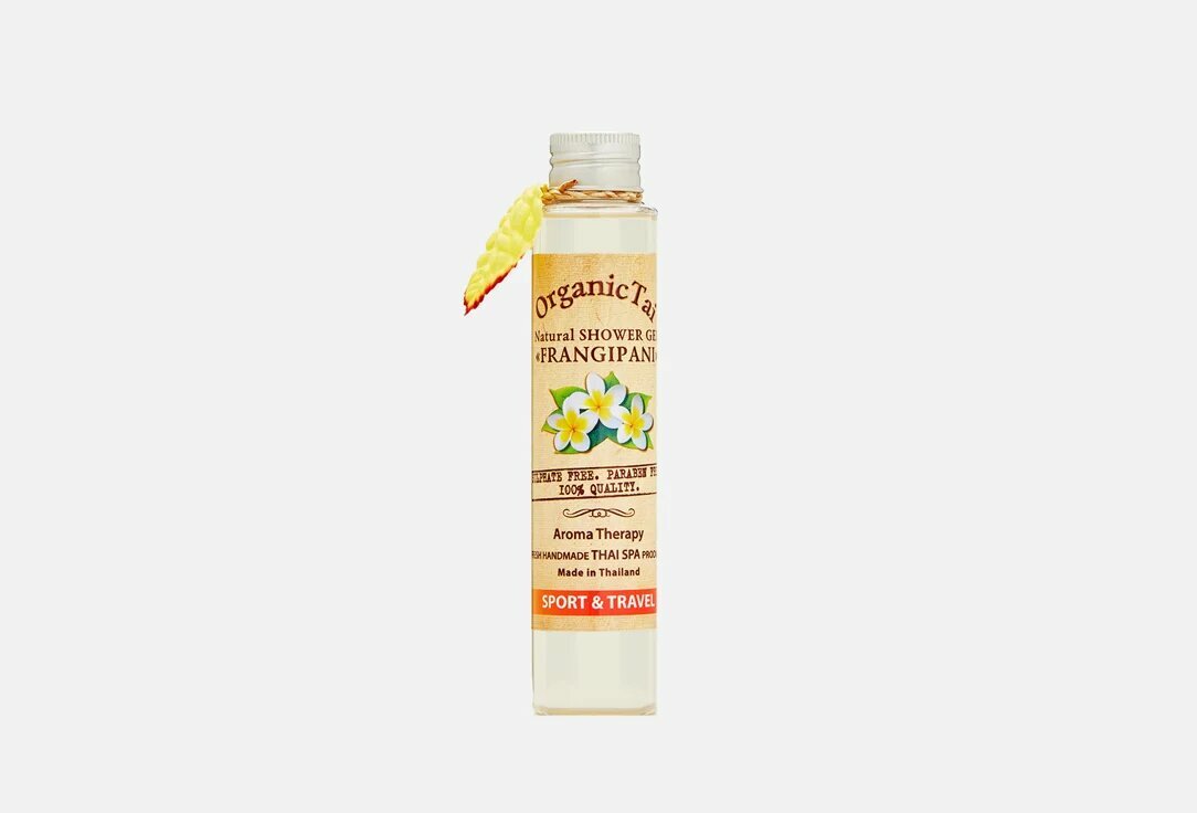 Organic Tai FRANGIPANI Натуральный гель для душа 100мл