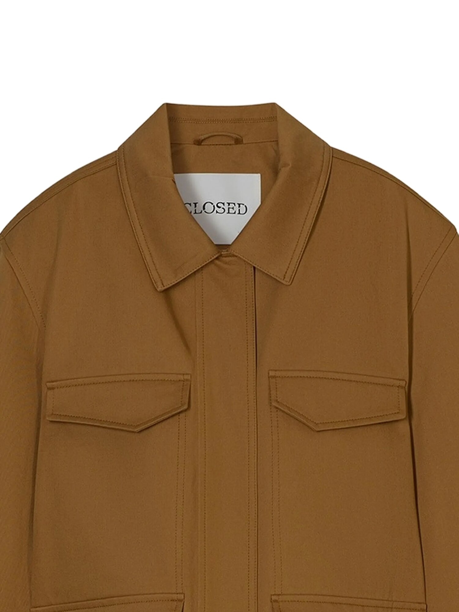 Куртка Closed Flap-pocket jacket, размер M, brown — фото 1