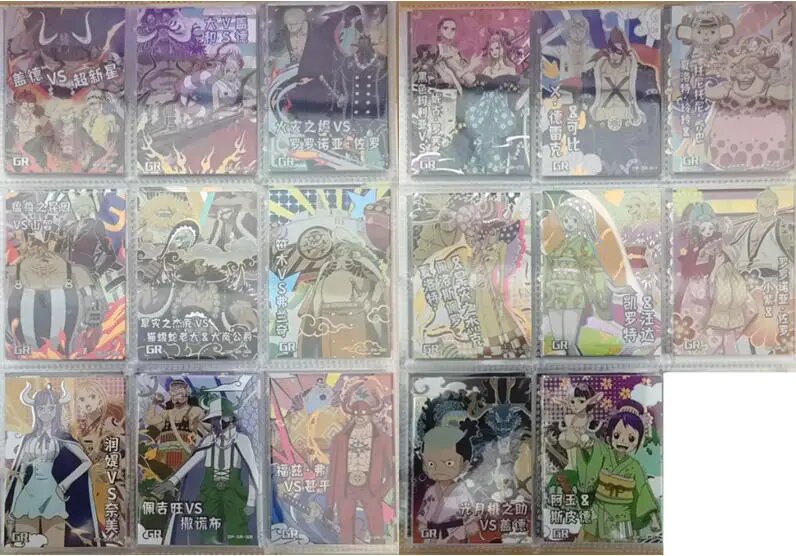 Коллекционные карты Anime One Piece Bandai GR-17pcs