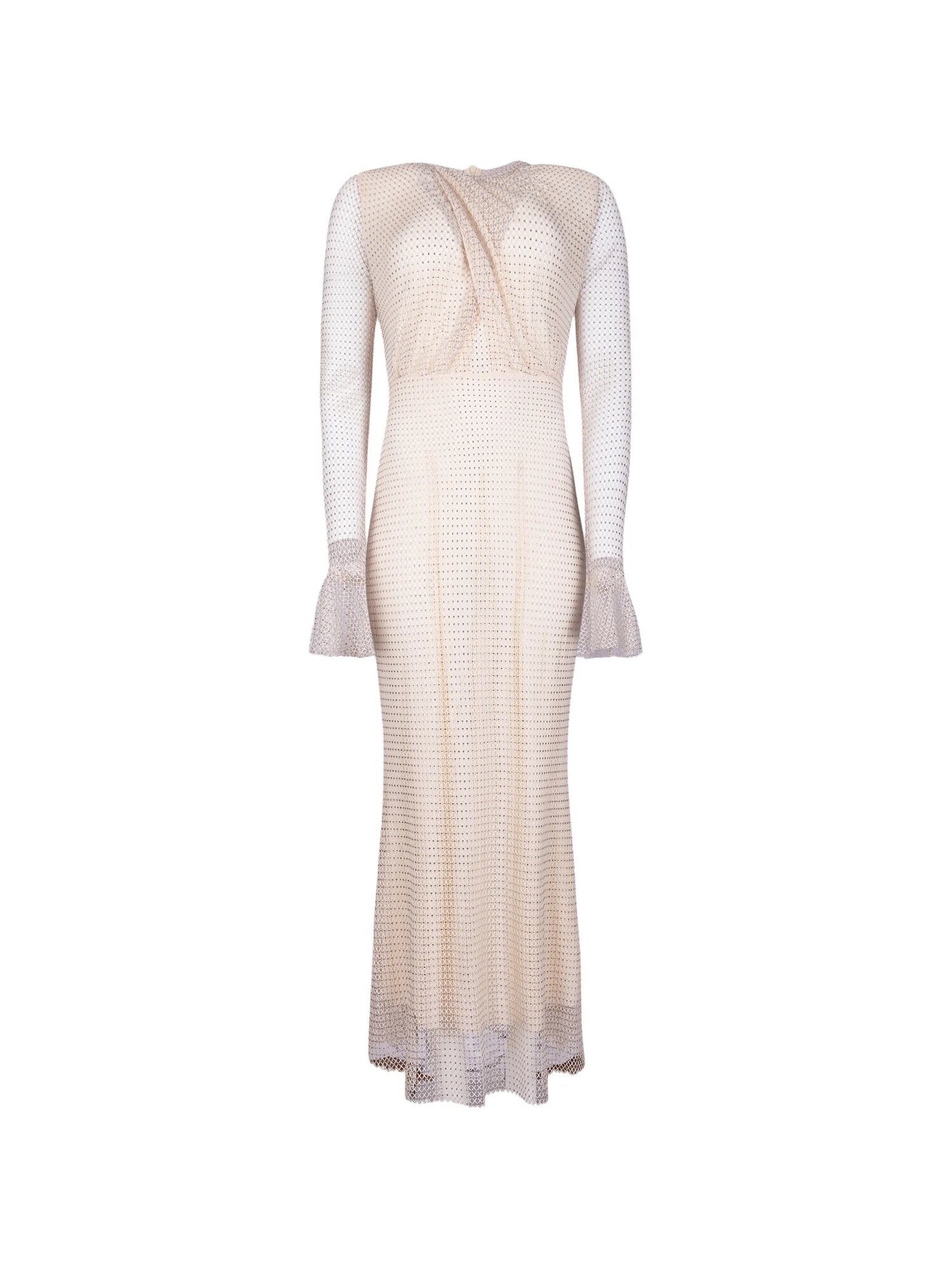 Платье Flared-cuff maxi dress