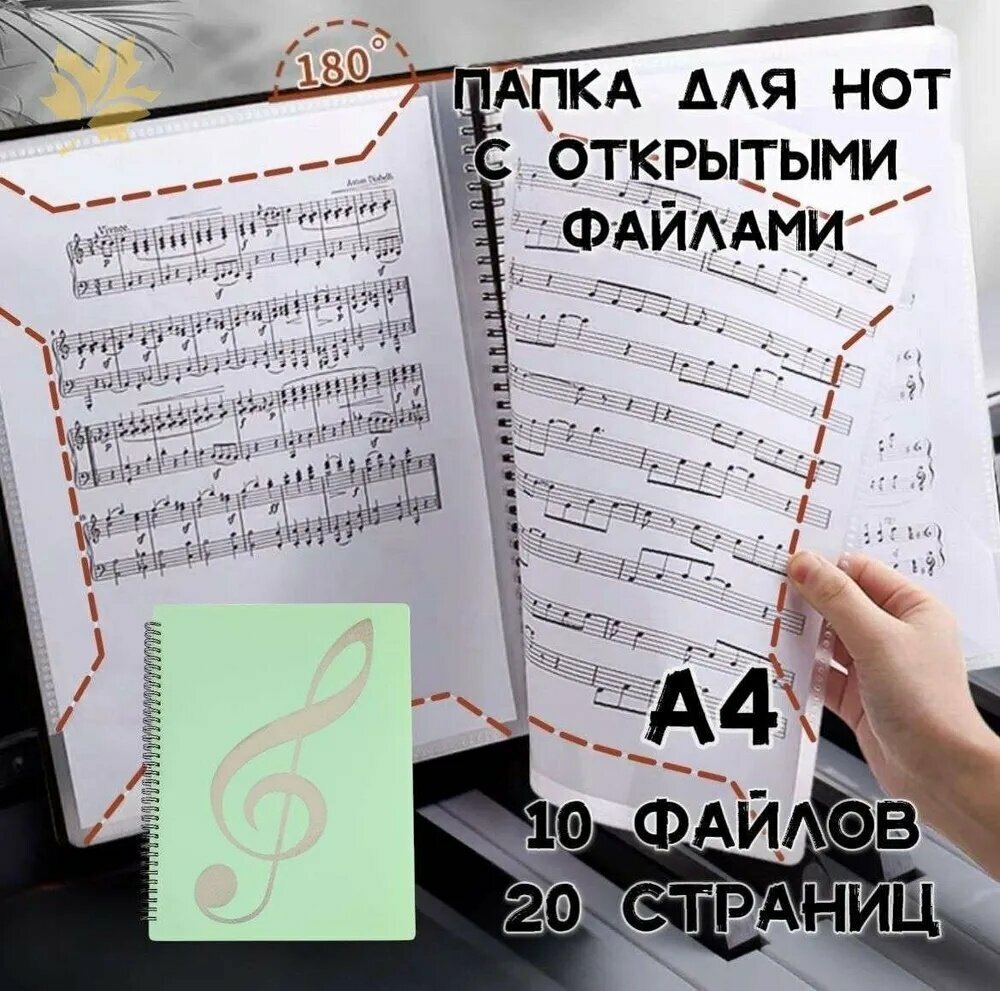 Папка с файлами A4 (21 × 29.7 см), 1 шт.