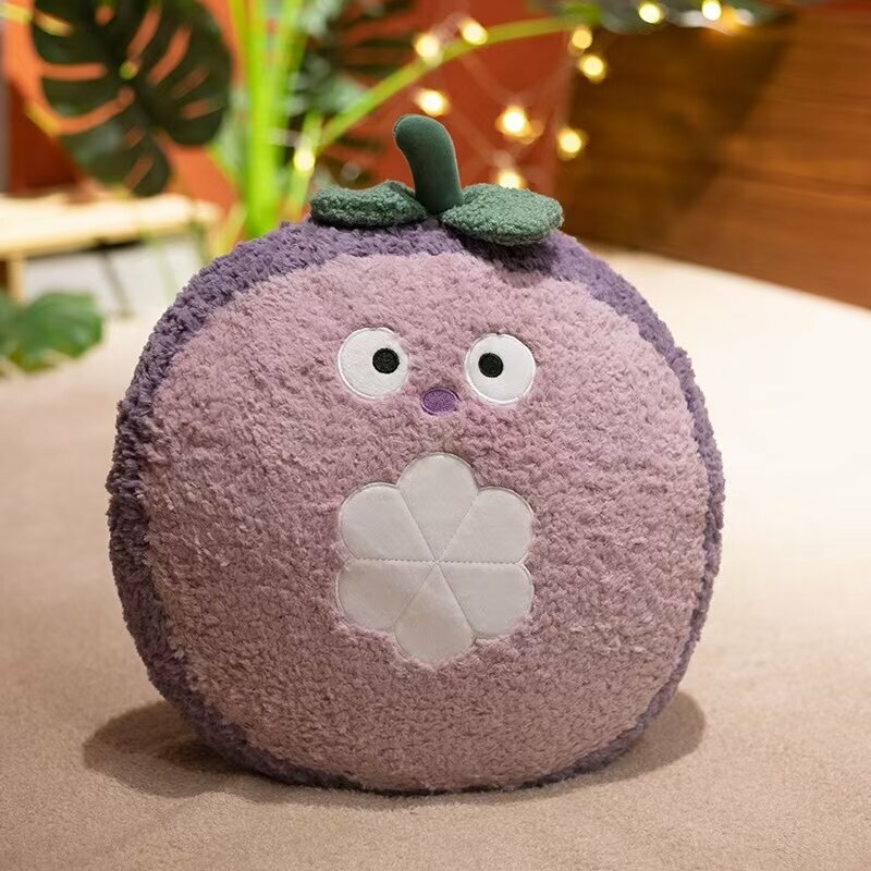 Мультяшная вышитая подушка плюшевая игрушка подушка подарок для девочки Предметная кукла.45cm
