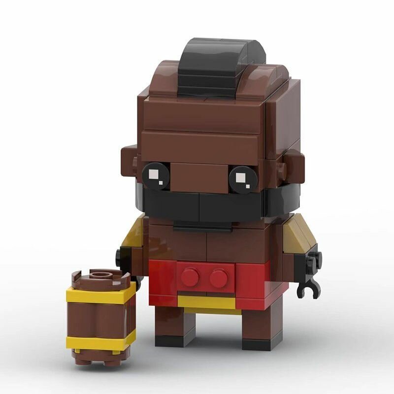 Домашний интеллект Brickhead MOC, домашние строительные блоки, серия Royal War, фигурка, 3D сборная модель, подарок