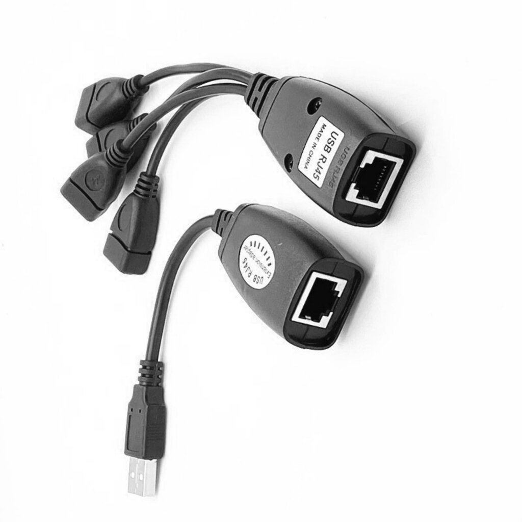50 м/164 фута USB По Кабелю Cat6 USB-Удлинитель Для Передачи Данных На Удаленном Устройстве