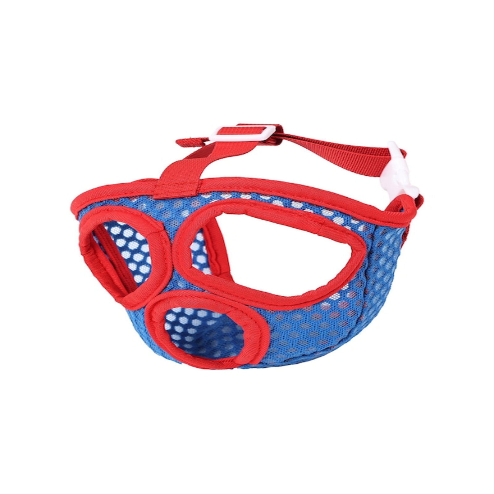 Резиновый маска для морды собаки Bulldog Pug Short Nose Dog Mouth Cover Anti-eating and biting Breathable mesh mask Mouth Cover размер S, обхват головы 23-31cm/9"-12", для пород Shih Tzu, Pekingese, Tibetan Mastiff, количество 1 штука