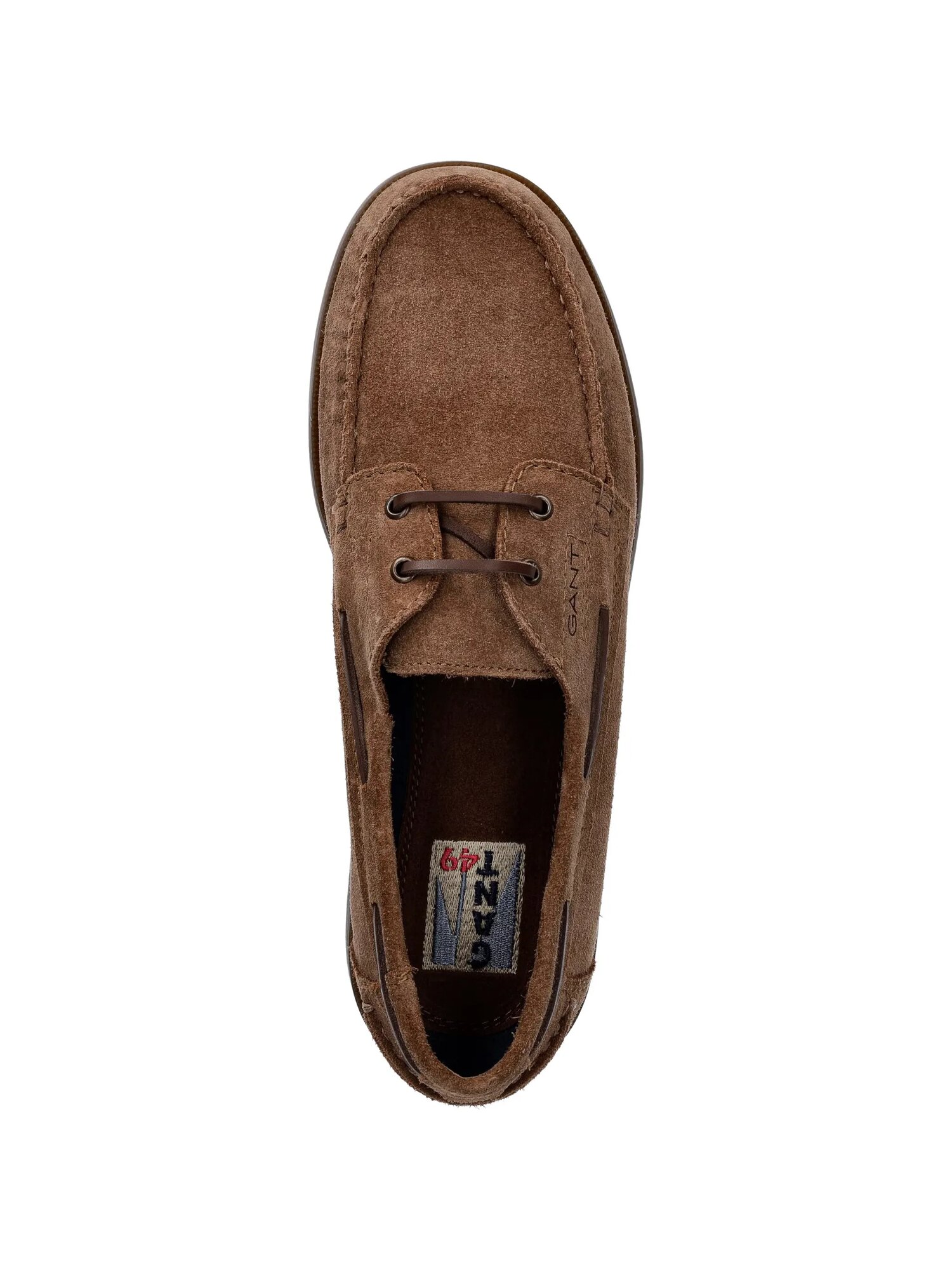 Туфли GANT Suede boat shoes, размер 40, brown — фото 1