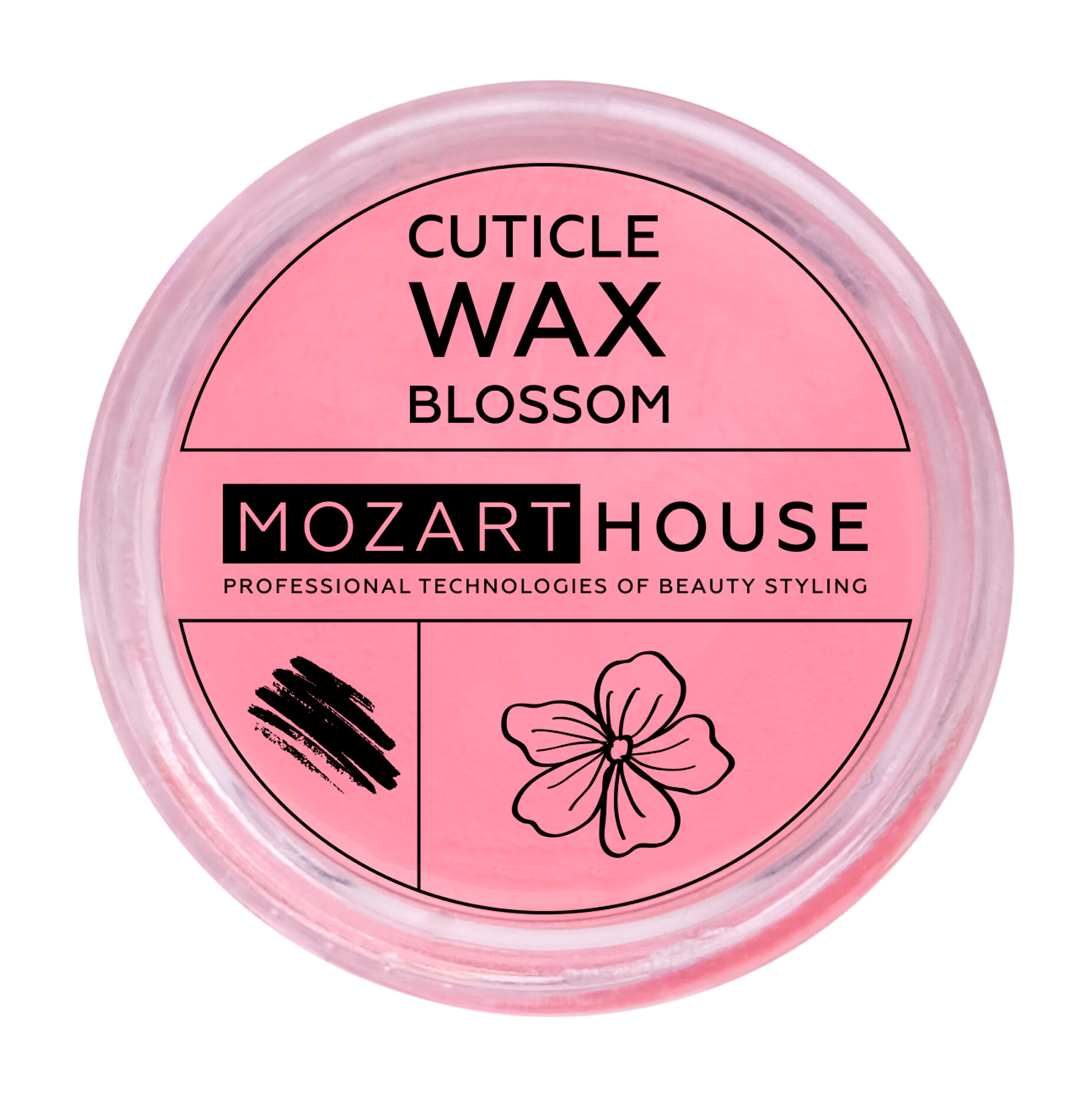 MOZART HOUSE Воск для кутикулы Blossom, 4 г
