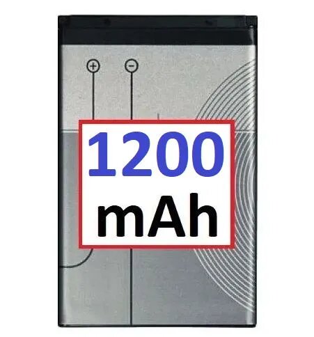 Мобильный телефон -Аккумулятор Jinga Simple F200n, VERTEX M110 (усиленный) Nokia 105 на 1200mAh, пурпурный