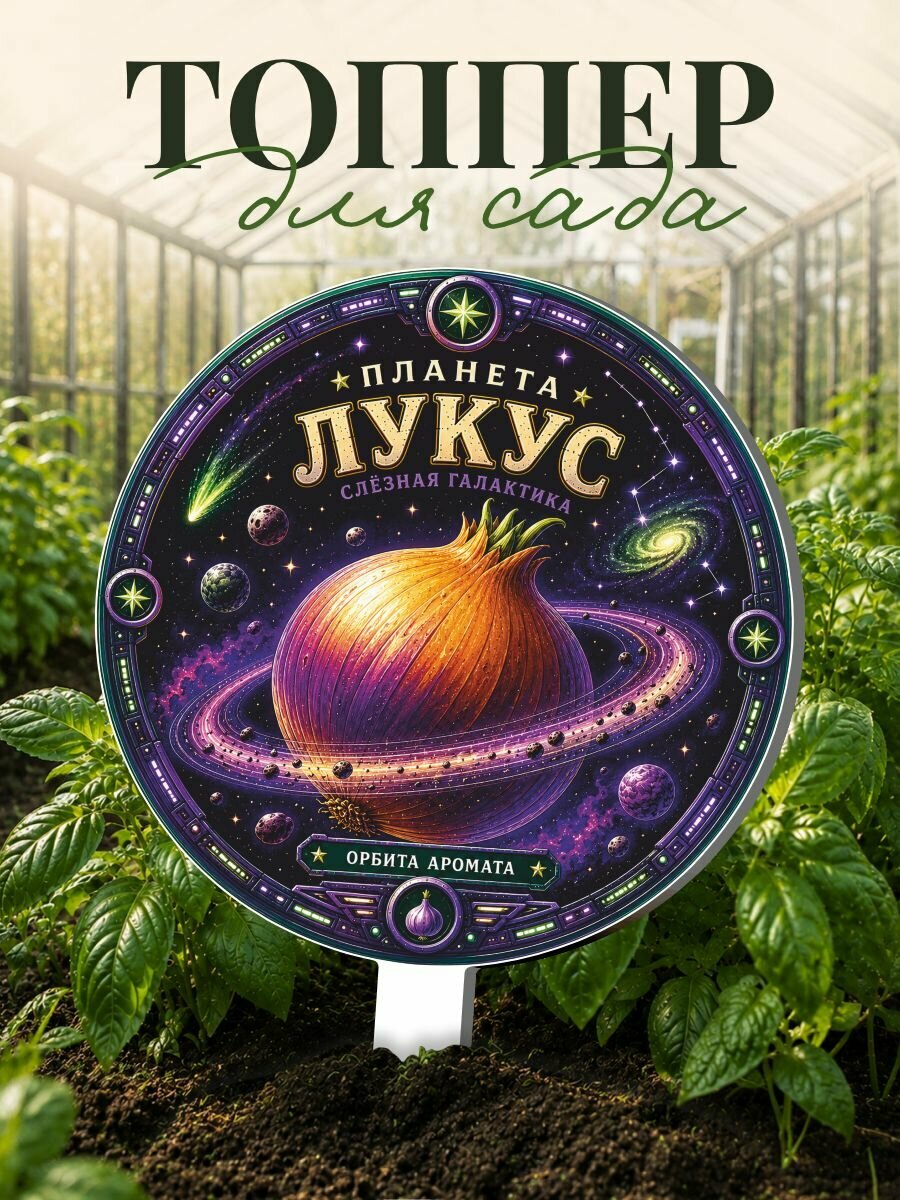 Фигурки для сада Лук - Овощ
