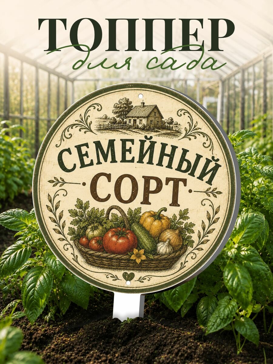 Фигурки для сада Овощи - Растения