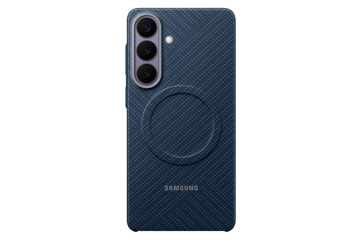 Чехол-накладка Carbon Magnet Case S26+, сине-фиолетовый