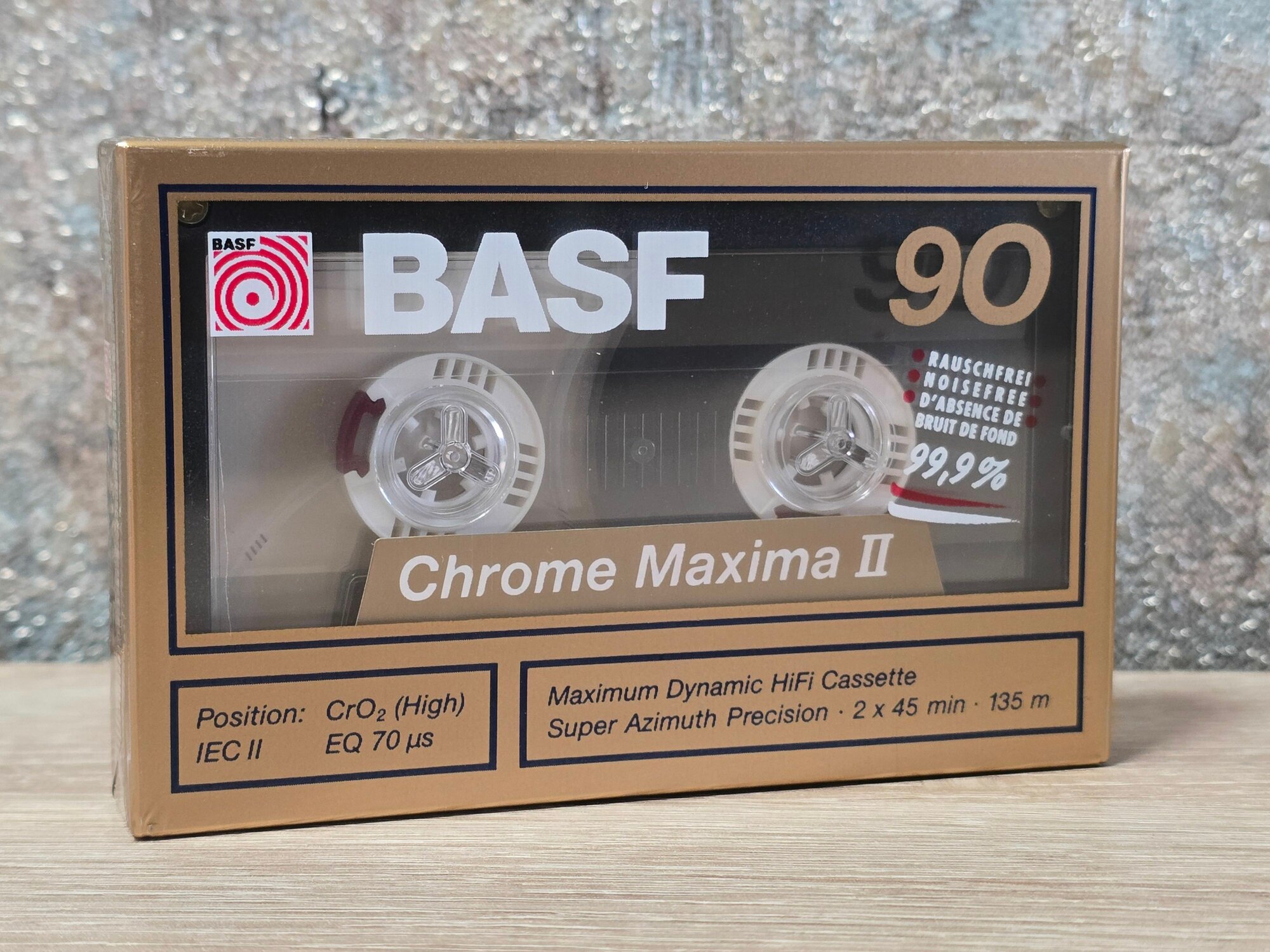 Аудиокассета BASF Chrome Maxima II — фото 1