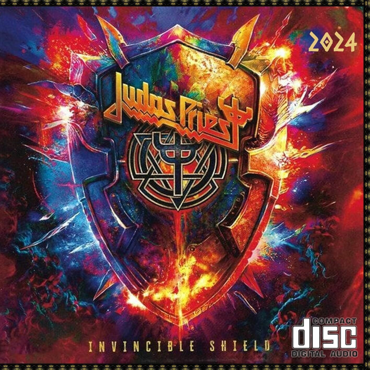 Judas Priest - Invincible Shield (2024) (Запись на CDR) (CD)