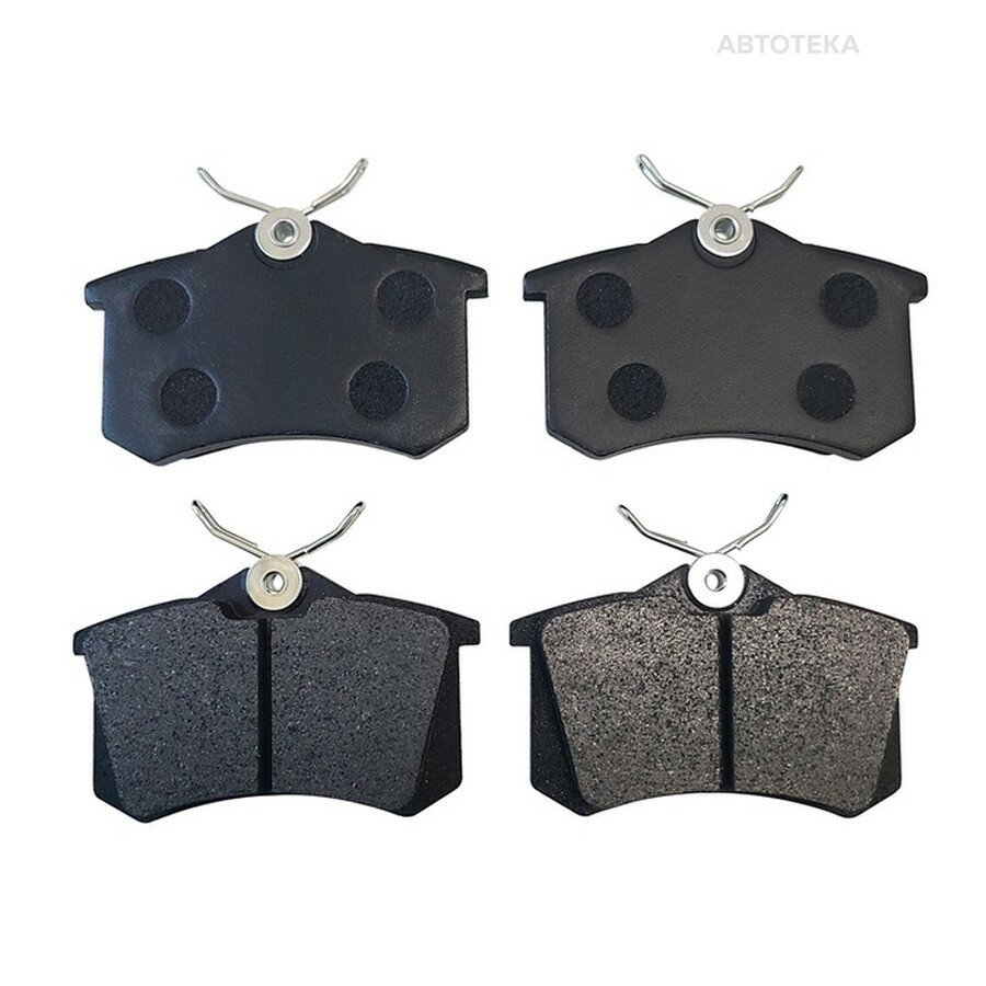 Колодки тормозные AUDI 96-/CITROEN 99-/RENAULT 98-/PEUGEOT 00-/VW 95- задние (=CKN51) CTR GK0766