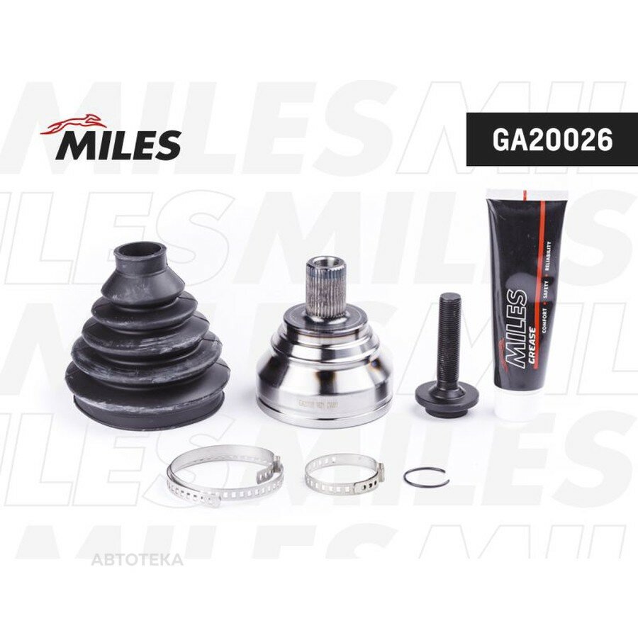 ШРУС наружный AUDI A3/VW GOLF/PASSAT/TOURAN 1.9-2.0TDI 03- (GKN 304640) GA20026 MILES GA20026