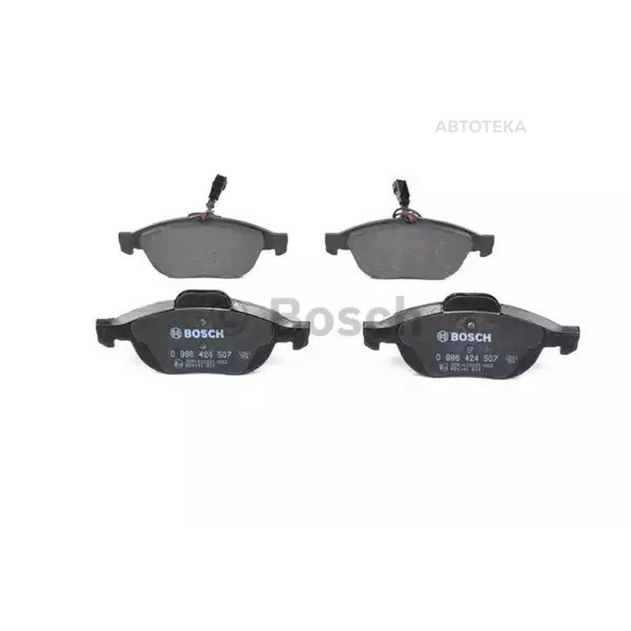 Комплект тормозных колодок BOSCH 0986424507