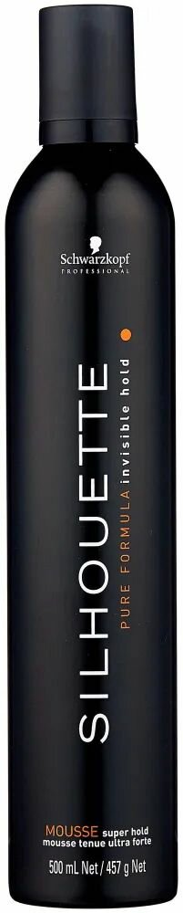 Schwarzkopf Professional Silhouette Super Hold - Безупречный мусс для ультрасильной фиксации, 500 мл