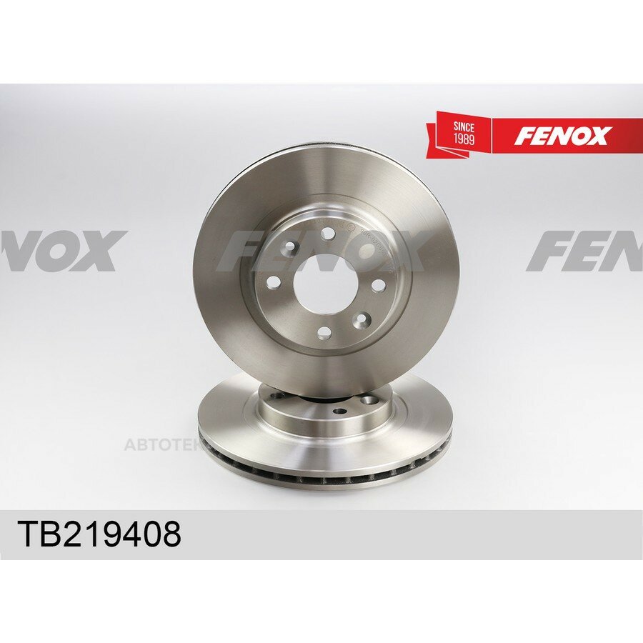 Торм. диск пер. 4 отв. FENOX TB219408 Renault Logan II, Sandero II, Clio IV, 09-1.6, 13-