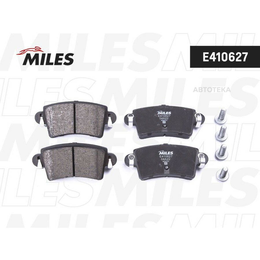 Колодки тормозные NISSAN INTERSTAR/OPEL MOVANO/RENAULT MASTER зад. LowMetallic MILES E410627