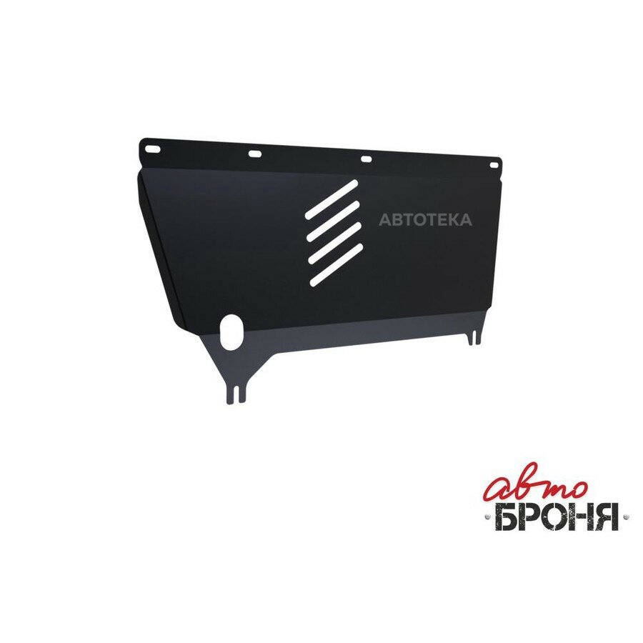 Защита картера и КПП (+ крепеж) автоброня 111012021 CITROEN C3 Picasso, PEUGEOT 207 06-13