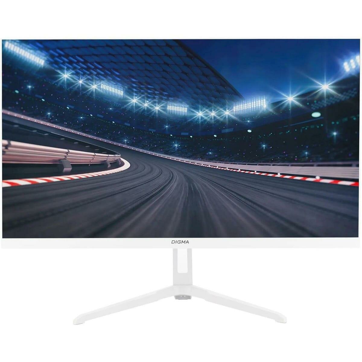 23.8" Монитор Digma Overdrive 24P410F, 1920x1080, IPS, 200Гц, 1хHDMI, 1хDP, белый [dm24sg03]
