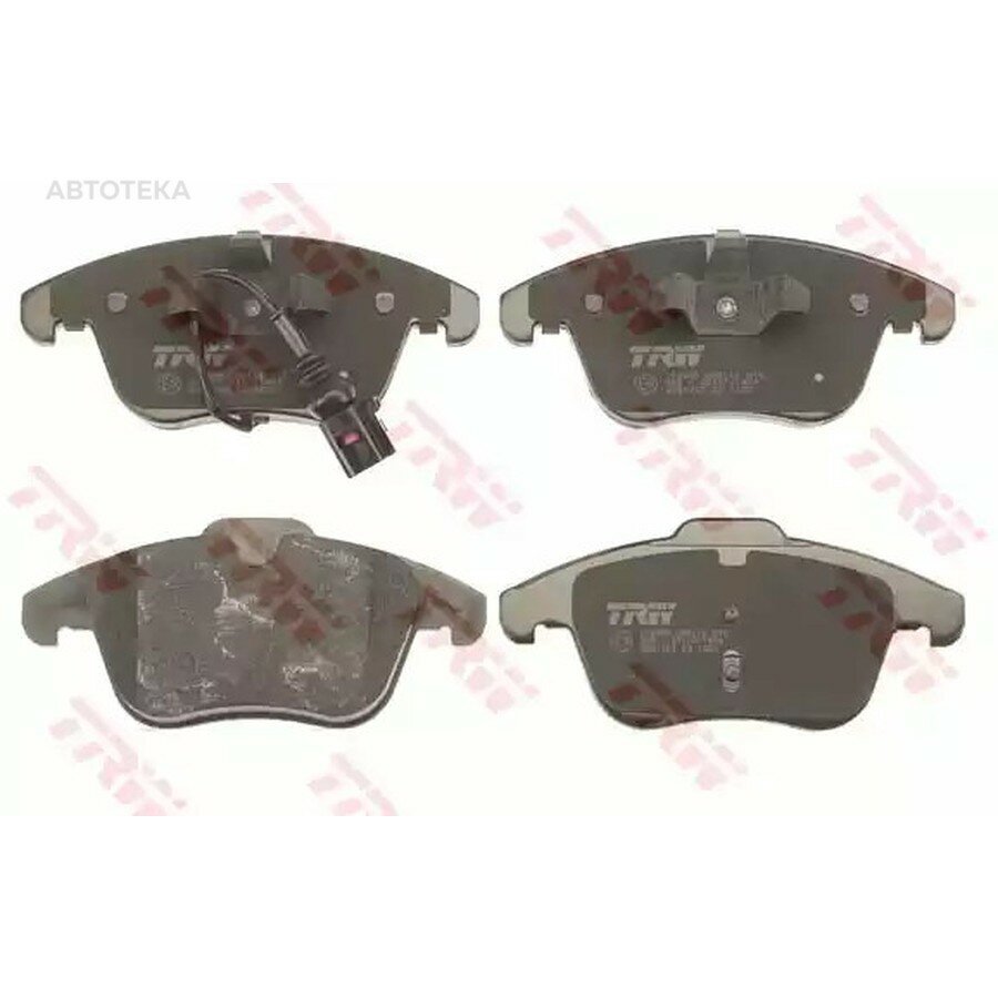 Колодки тормозные передние VW Tiguan 07-> TRW GDB1762